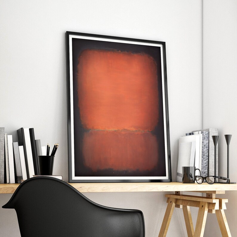 Mark Rothko Poster Mark Rothko Print Modern Art Wall Decor - Etsy