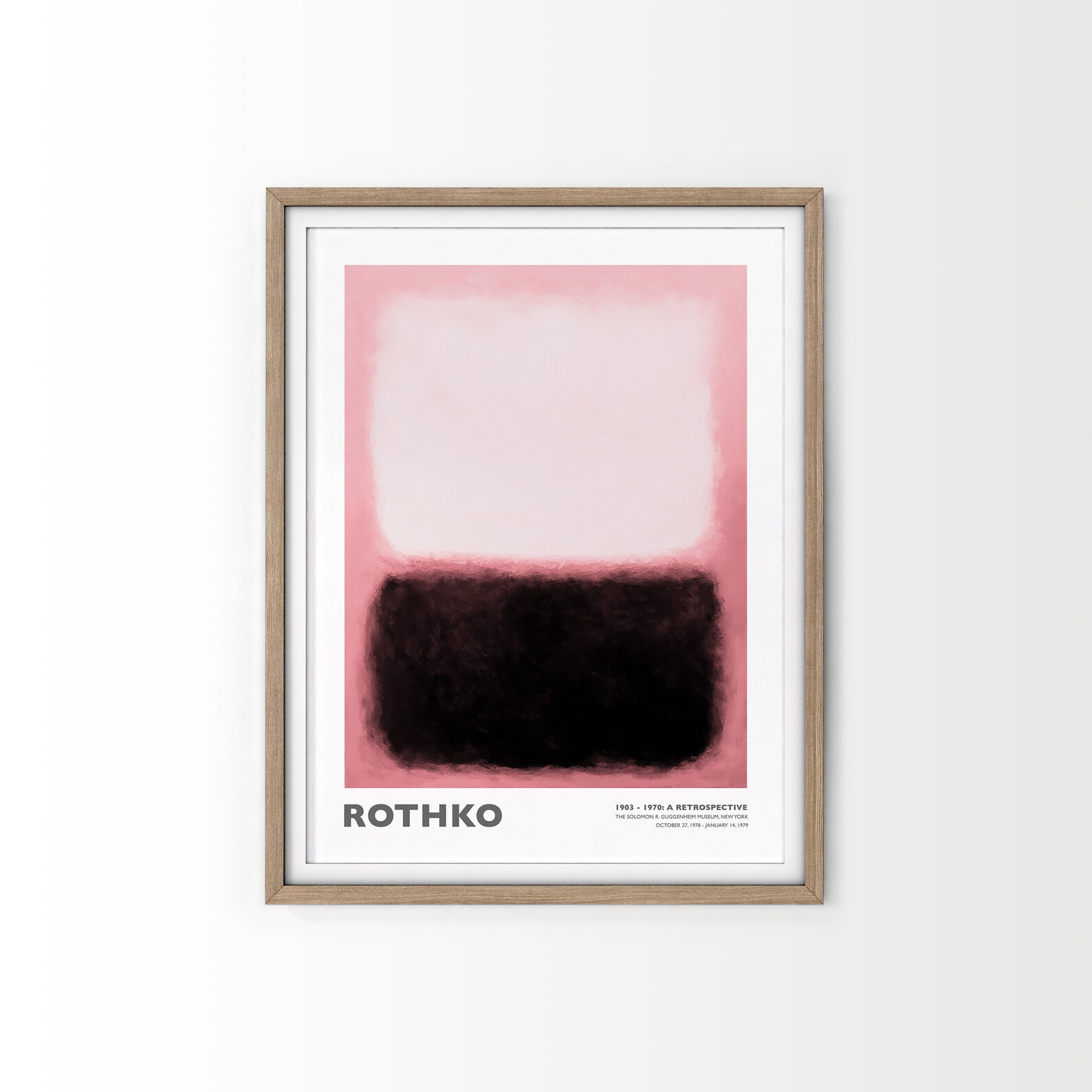 Mark Rothko Print Abstract Art Modern Art Minimalist Decor - Etsy