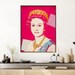 Andy Warhol Poster, Queen Elizabeth II, the Crown, Pop Art, Famous ...