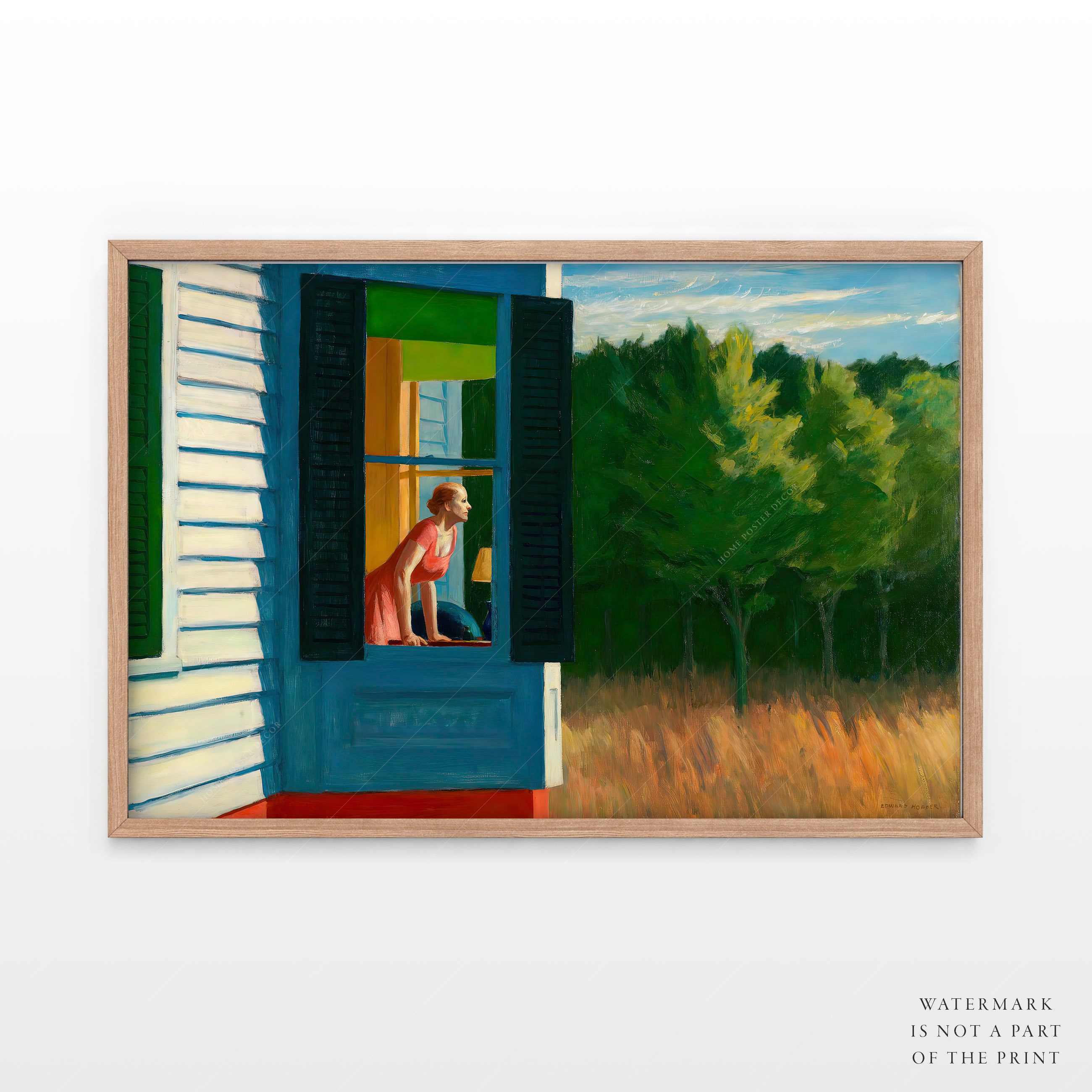 Edward Hopper Art Cape Cod Morning American Art Museum - Etsy