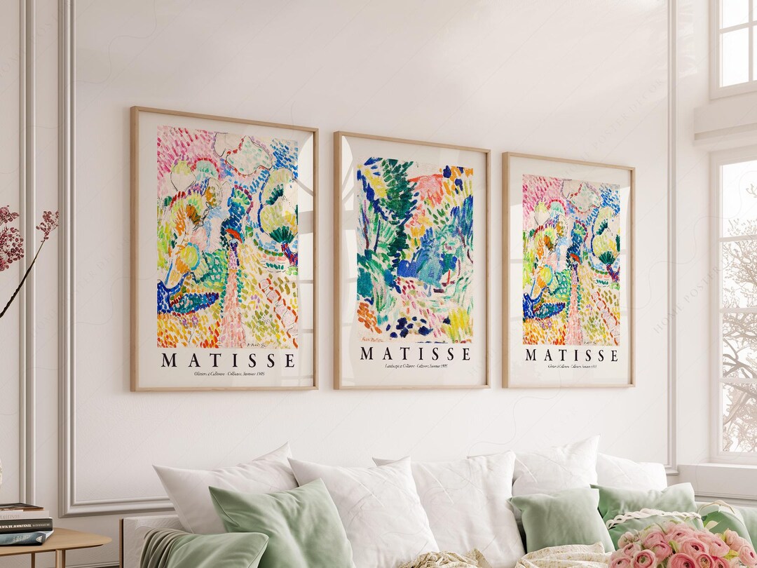 Matisse Art Print Set, Gallery Wall Decor - Etsy