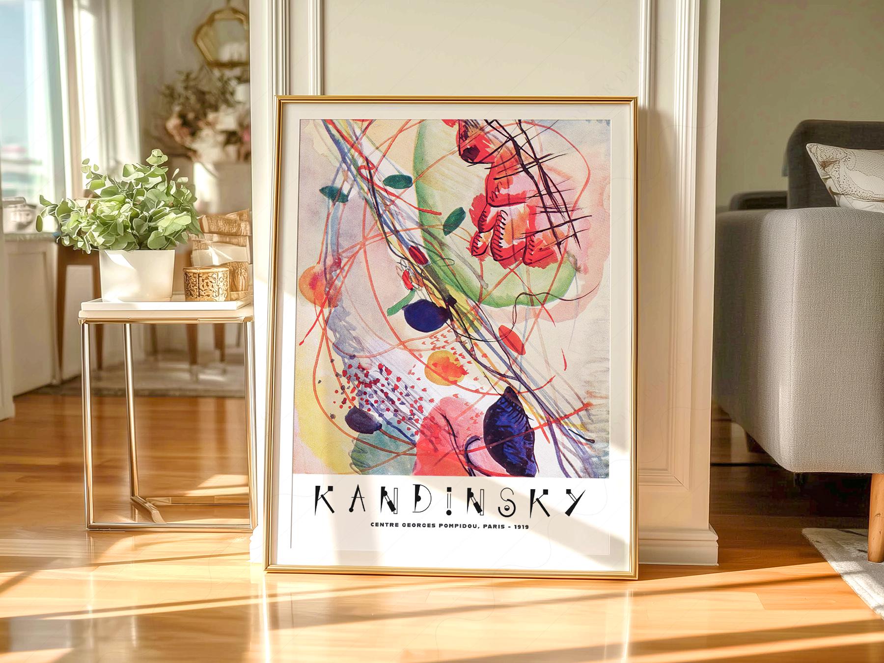 Wassily Kandinsky Exhibition Poster, Abstract Art Print 35 - Etsy