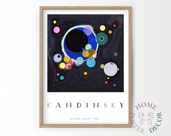 Wassily Kandinsky Print Exhibition Poster Museum Print | Etsy