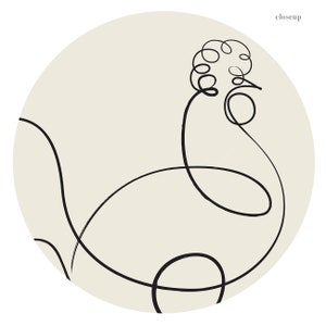 Pablo Picasso, Rooster Line Art, Le Coq Print, Picasso Chicken, Picasso ...