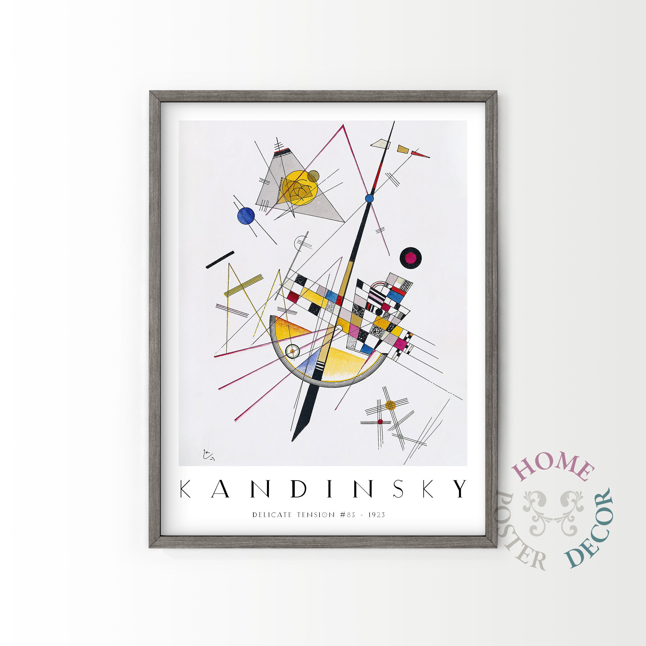 Giclée Art & Collectibles Exhibition Poster Wassily Kandinsky Print ...