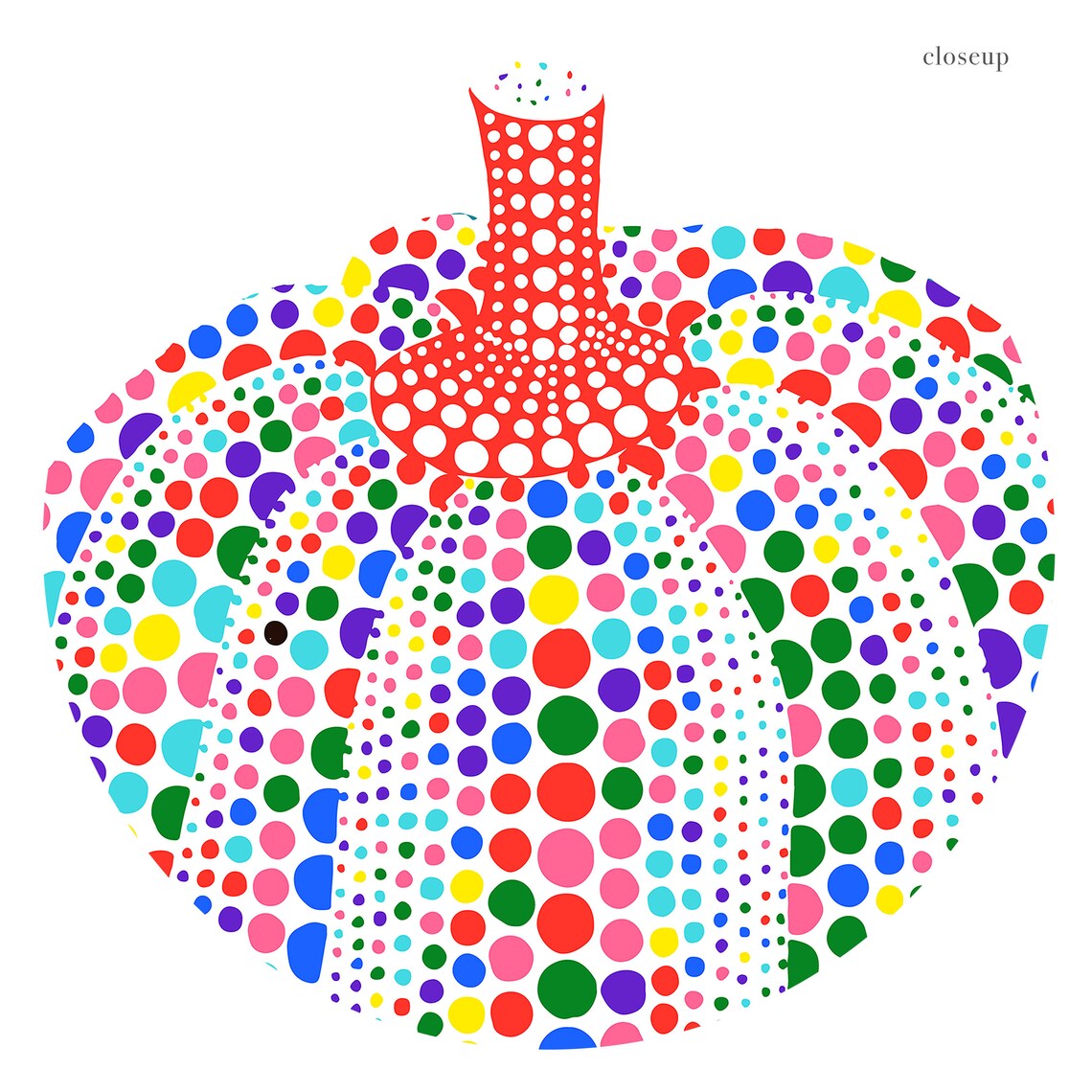 Yayoi Kusama Poster Japanese Art Abstract Print Colourful | Etsy