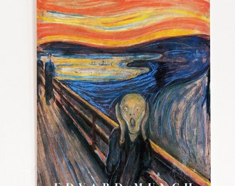 The Scream by Edvard Munch, the Scream Print, Munch Print, Munch Wall ...