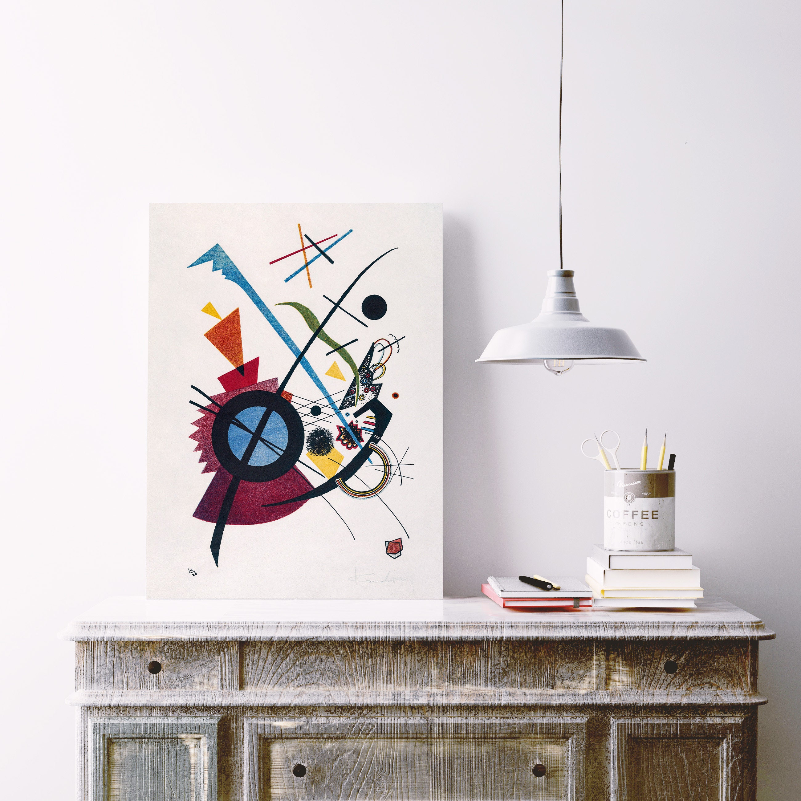 Wassily Kandinsky Poster Abstract Wall Art Gift for Him | Etsy Canada
