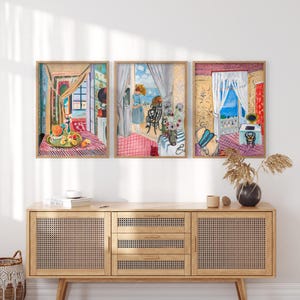 Henri Matisse Open Window Life Still Nice Period Cozy Interior Painting ...