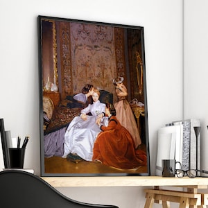 The Reluctant Bride, La Fiancée Hésitante, Auguste Toulmouche, Love ...
