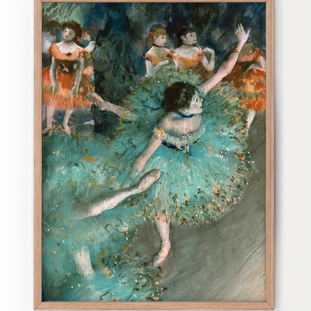 Edgar Degas Poster, Ballerina Wall Art, Dancer Poster, Girls Room Decor ...