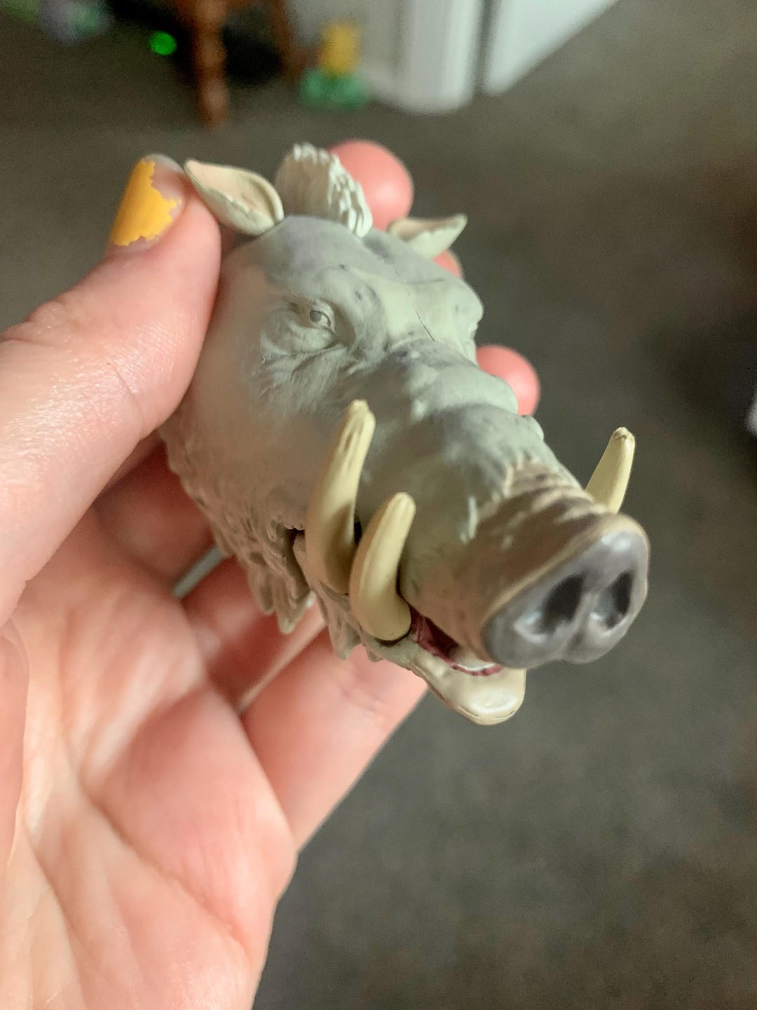 Studio Ghibli Princess Mononoke Boar God Okotto Blind Box // Magnet (2 ...
