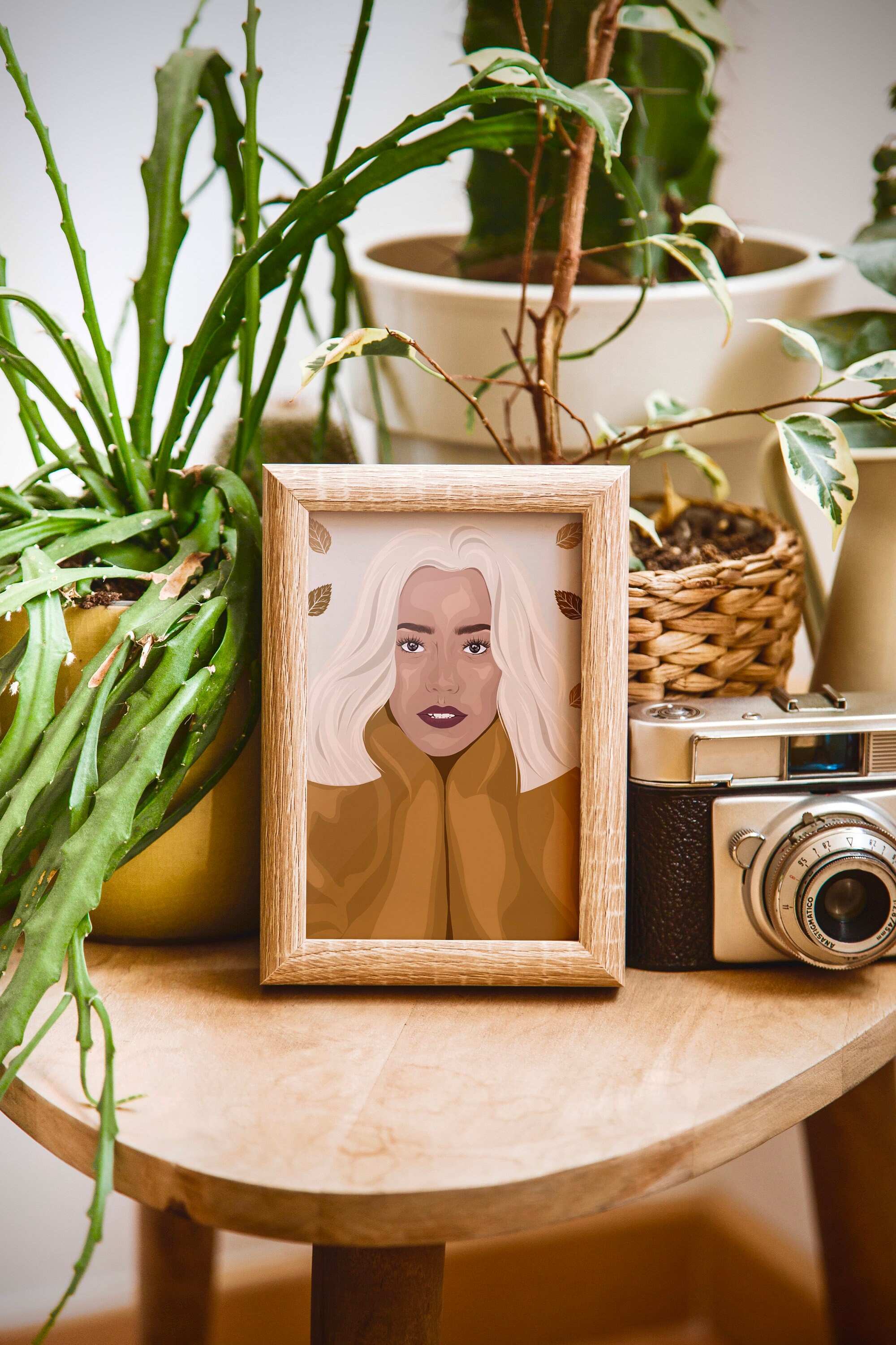 Custom Digital Portrait Gift Ideas Holiday Gift for Friend - Etsy