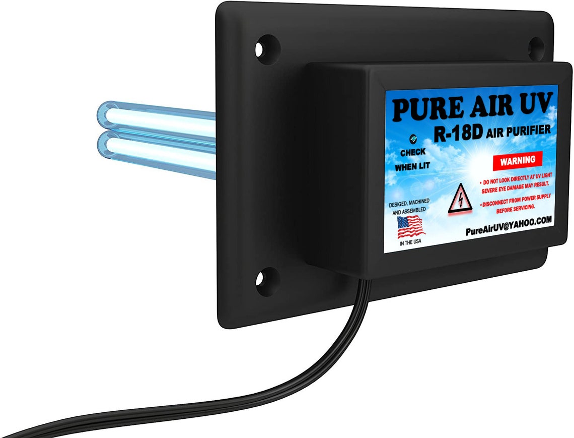 Pure Air UV Air Purifier Whole House Uv Uvc Light in Duct for - Etsy