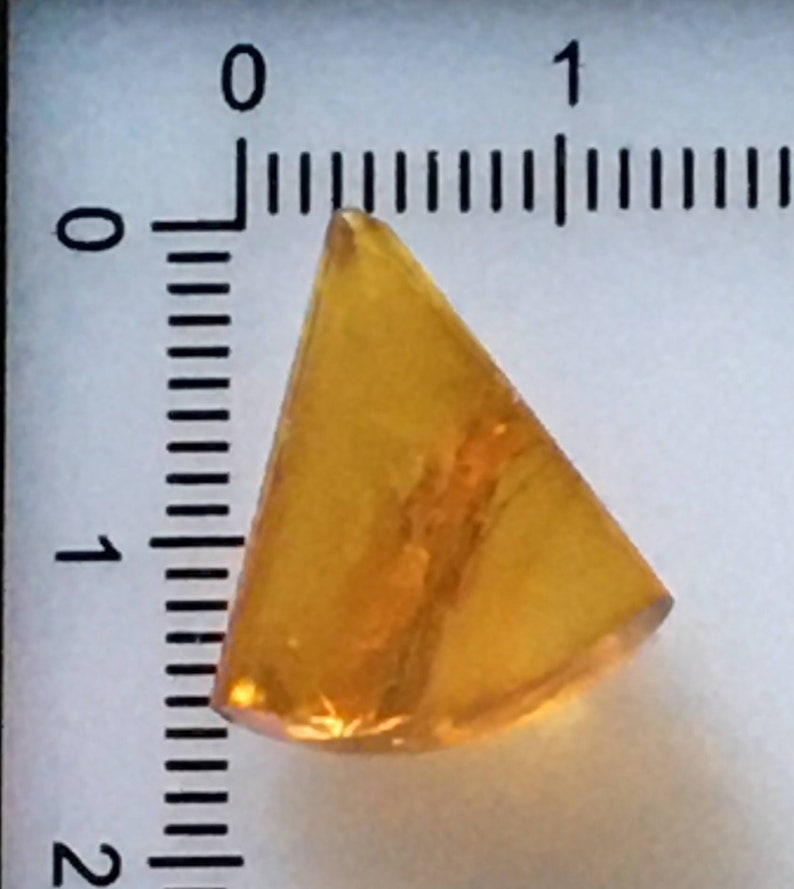 COPAL Stone Free Form Cut Triangular Shaped Polished Copal - Etsy