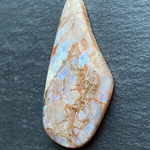 FISHSCALE PERISTERITE Stone, Free Form Cut, Polished Peristerite Stone ...