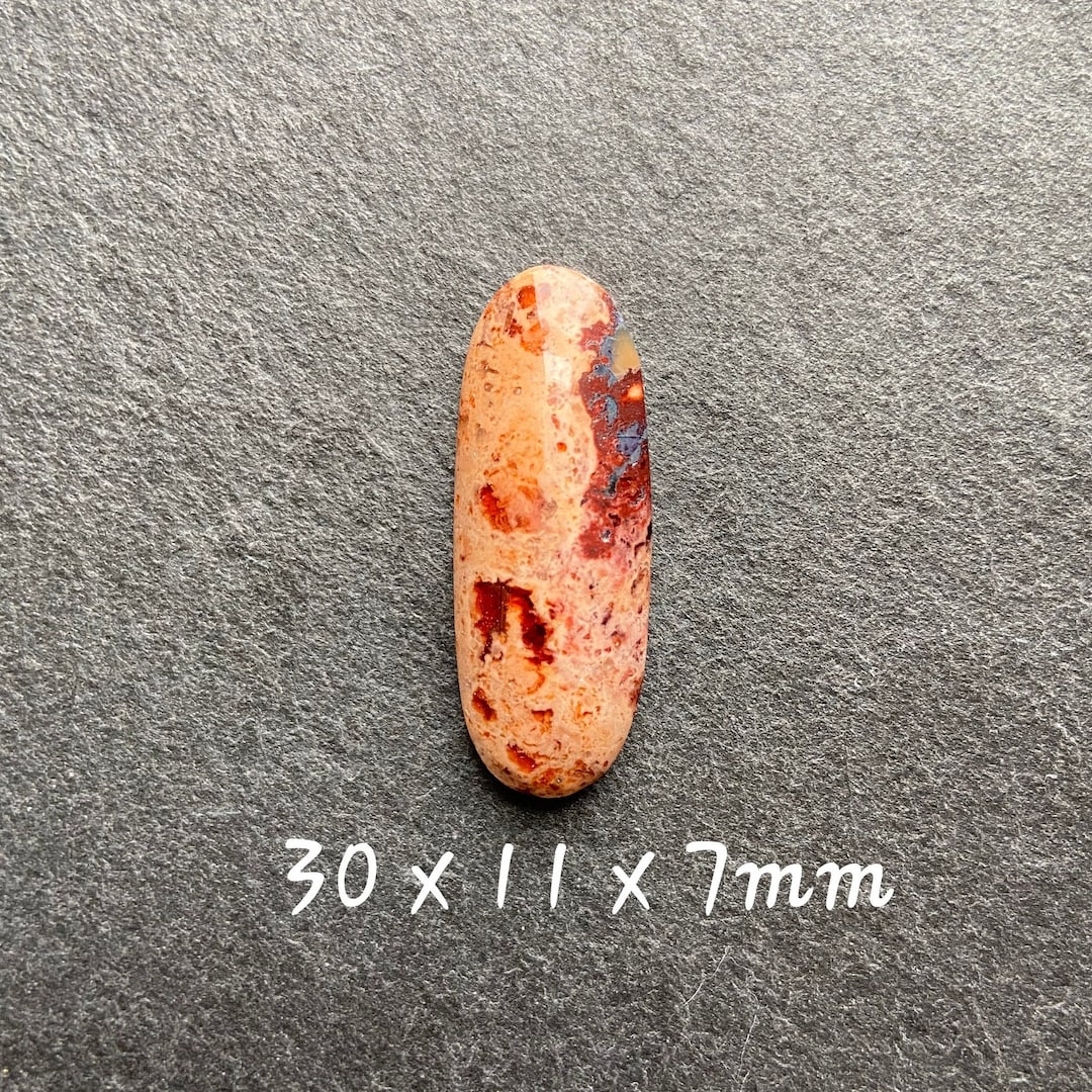 Polished Mexican Opal Stone: Free Form Cantera Gem (30 X 11 X 7mm) - Etsy