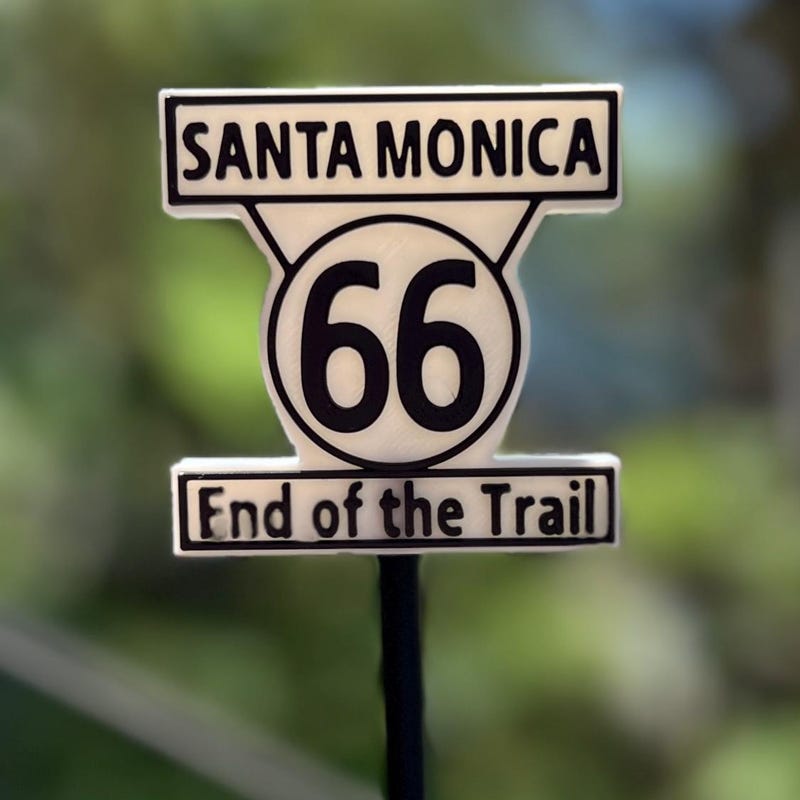 Santa Monica Route 66 - Etsy UK