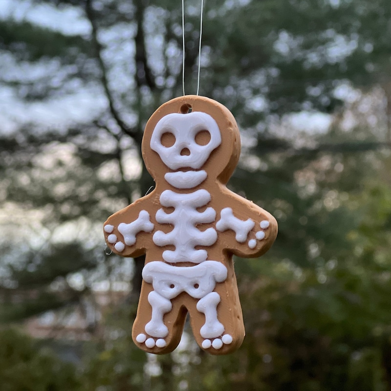 Gingerbread Skeleton - Etsy