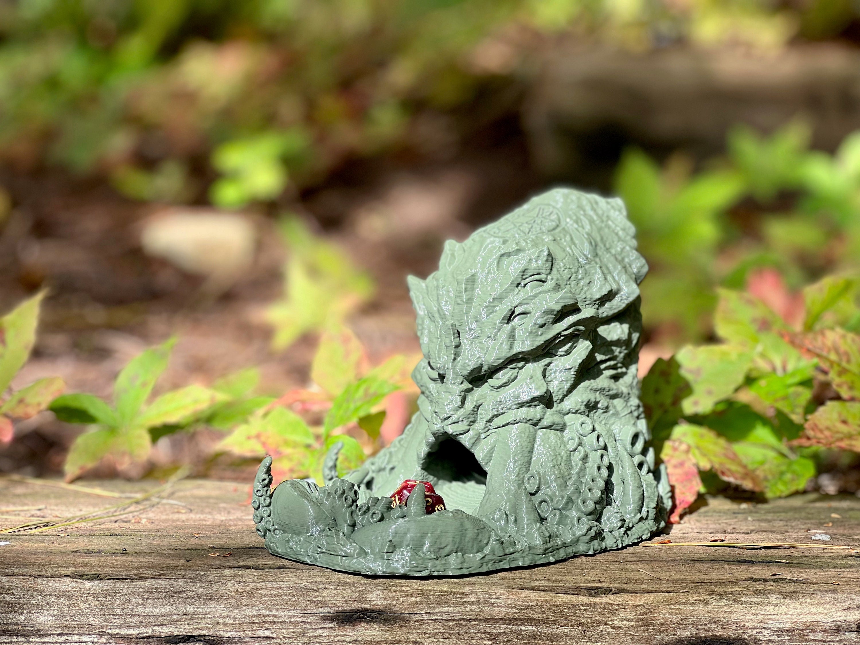 Cthulhu Cave Dice Tower Dice Tower for Tabletop Minis RPG & - Etsy