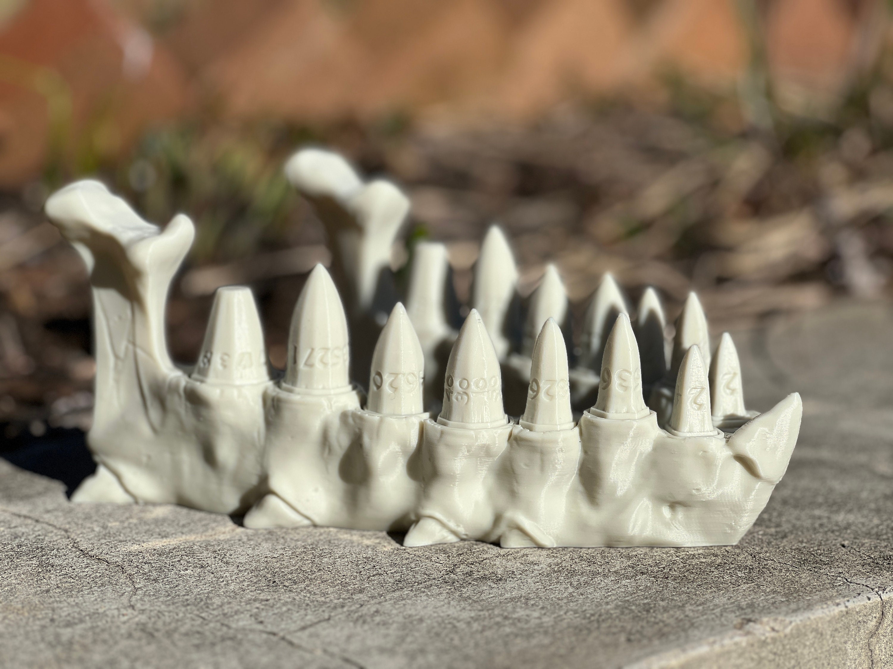 Dragon Teeth Dice Dragon Teeth Themed Dice and Jawbone - Etsy