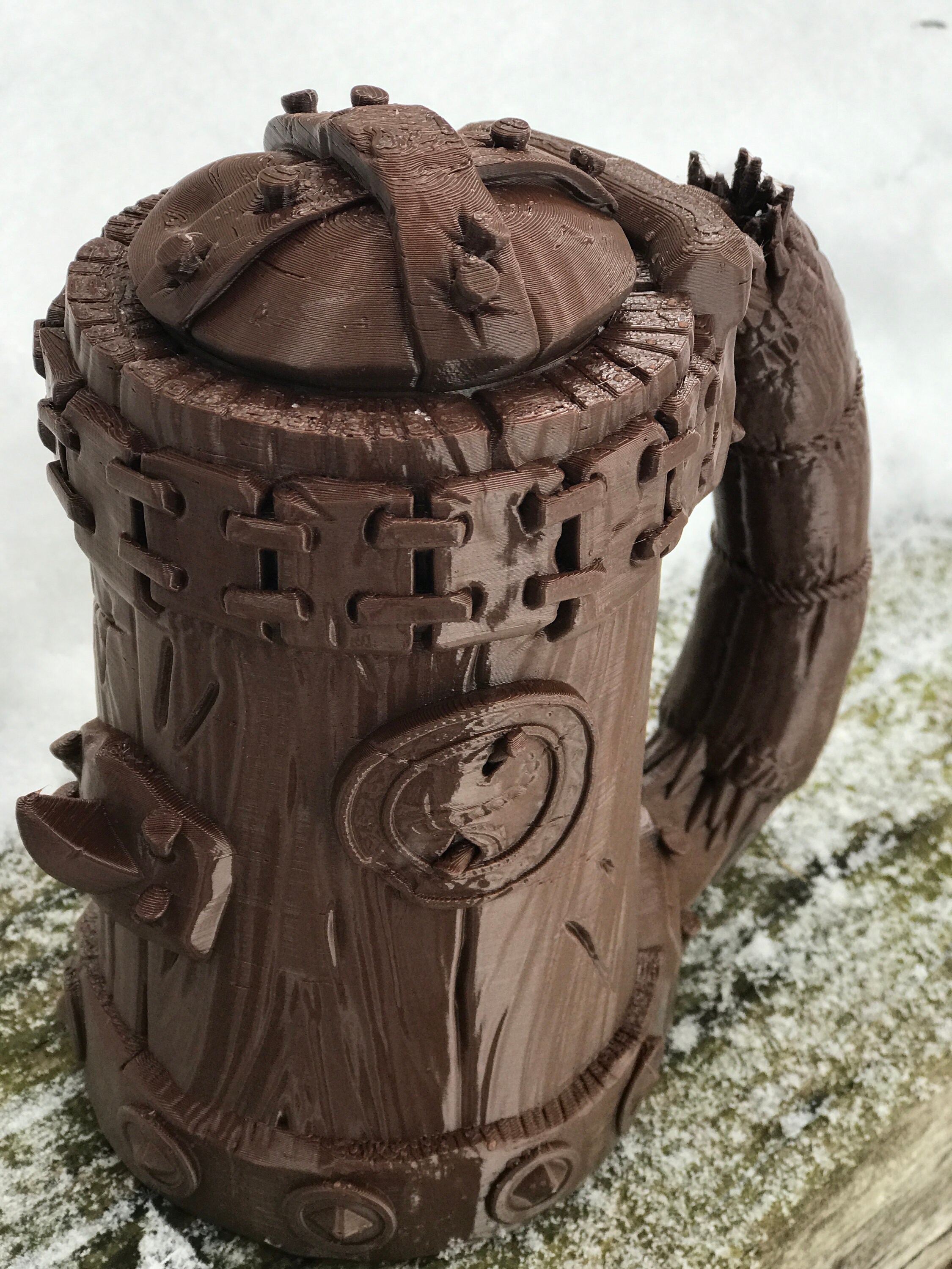 Half Orc Mythic Mug Can Holder - Half Orc Themed "beer Stein" Can ...