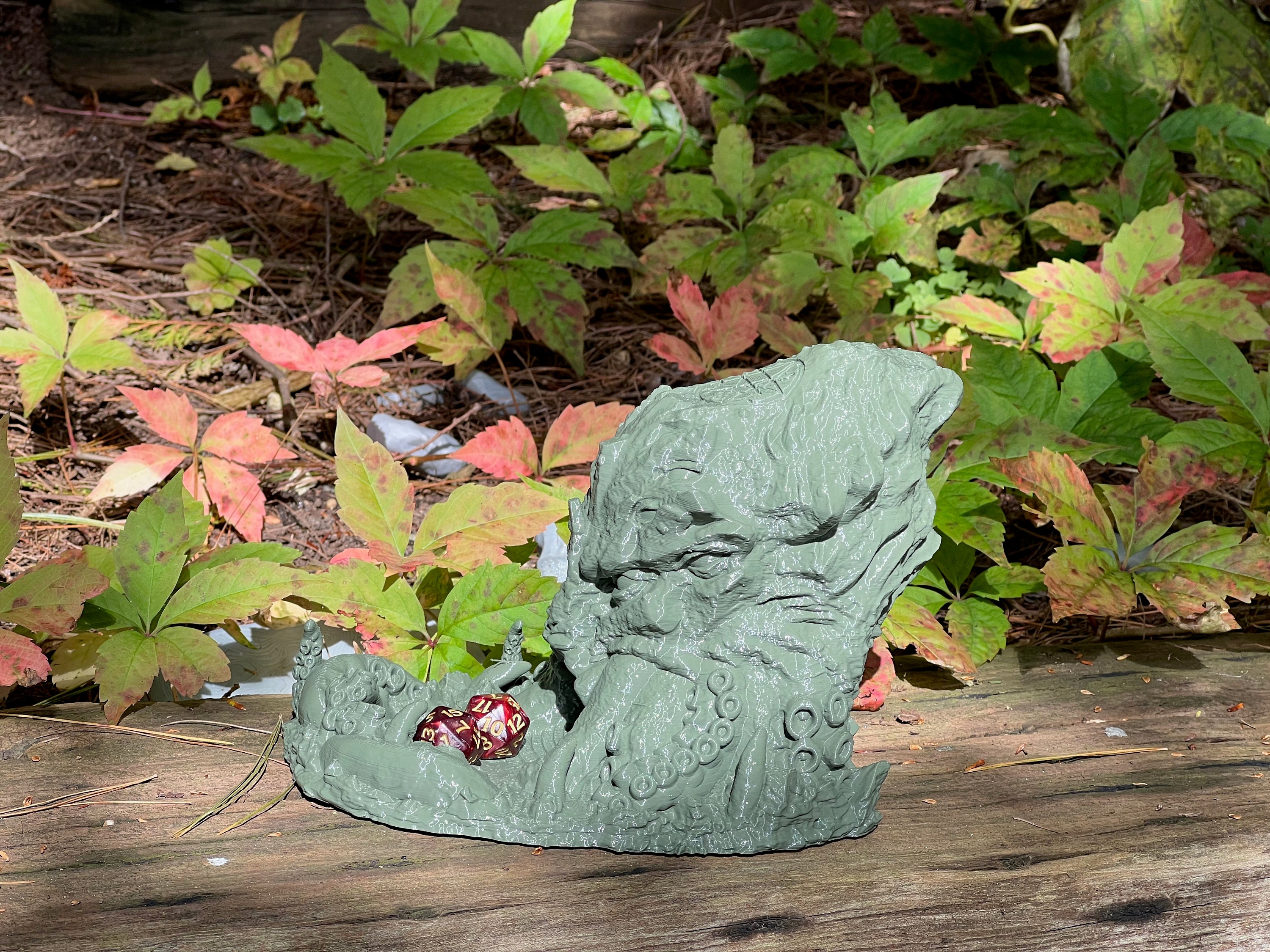 Cthulhu Cave Dice Tower Dice Tower for Tabletop Minis RPG & | Etsy