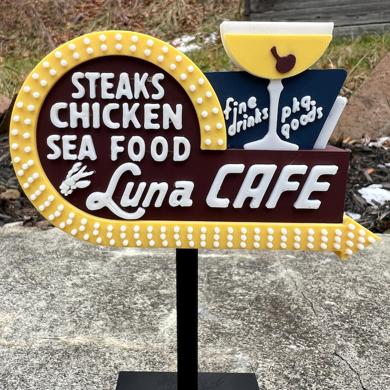Cafe Vintage Neon Sign - Etsy