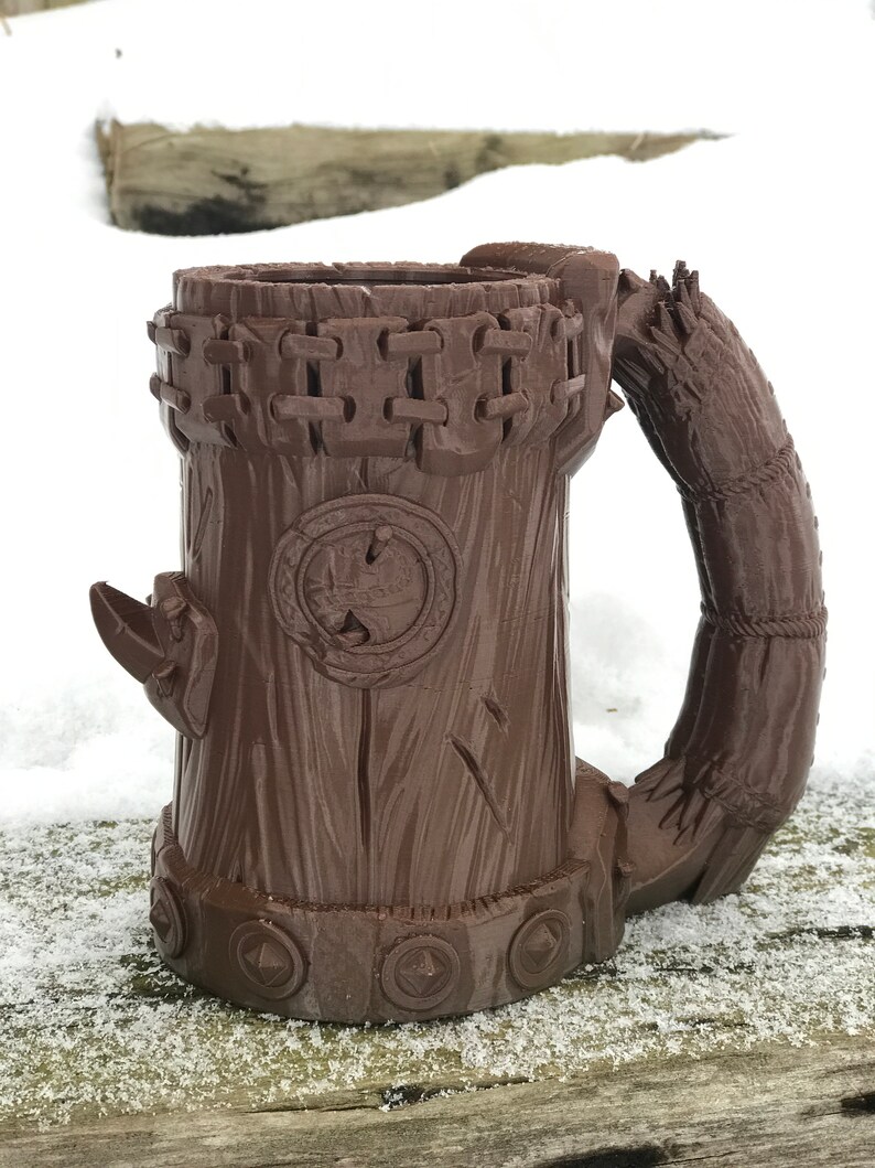 Half Orc Mythic Mug Can Holder Half Orc Themed beer | Etsy