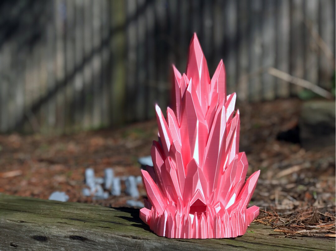 Crystal Dice Tower fates End Crystal Themed Dice Tower for D&D ...