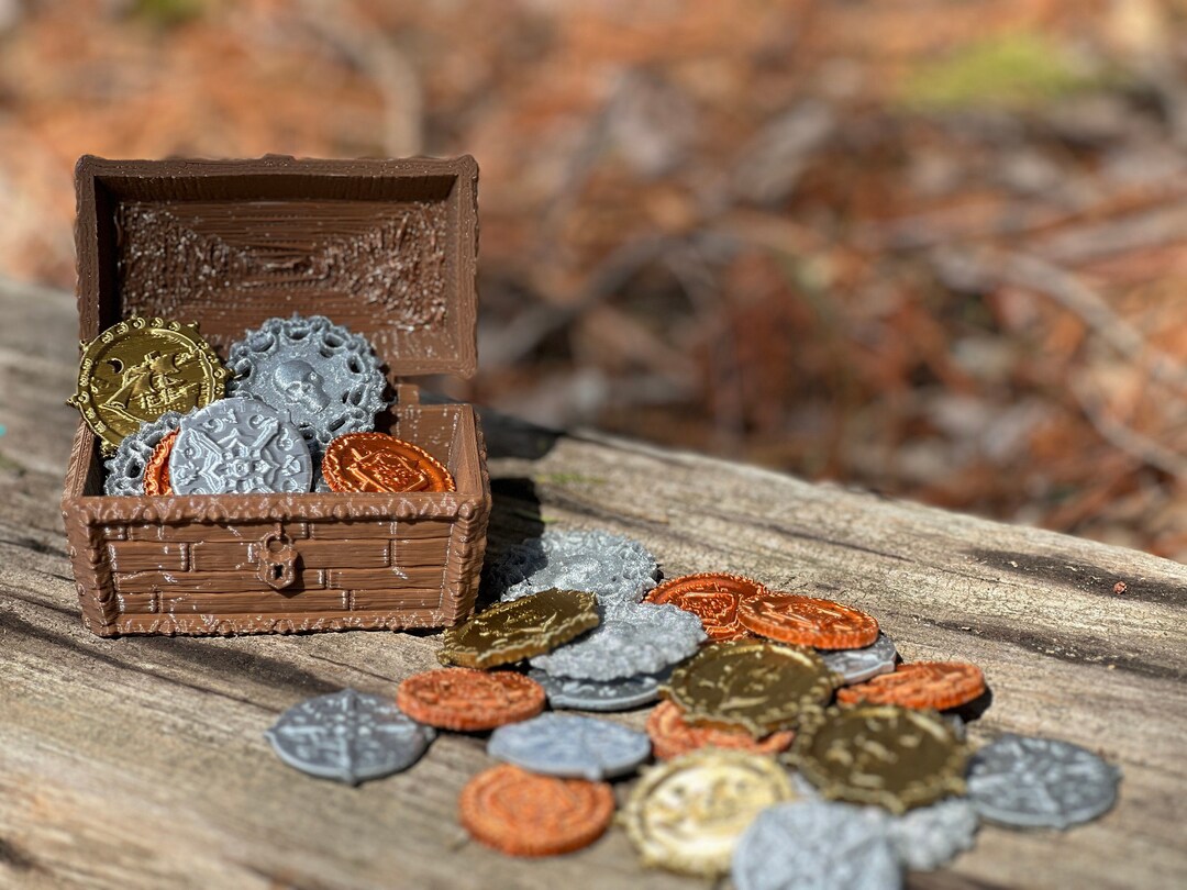 Pirate Coins - Pirate Themed Prop Coins for Tabletop RPG and Board ...