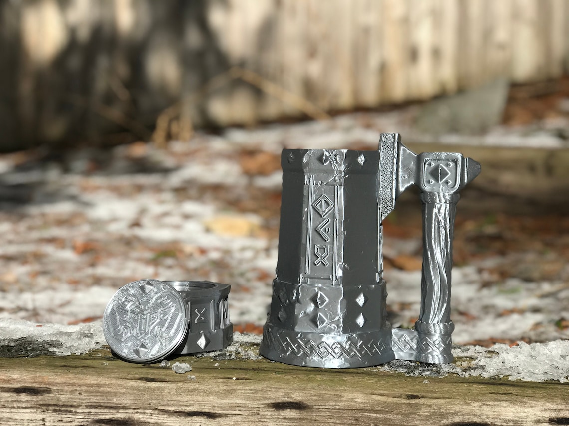 Dwarf Mythic Mug Can Holder - Dwarf Themed "beer Stein" Can Holder by ...