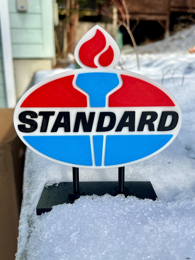Standard/amoco Oversized Signs - Mini Versions of the St Louis Gas ...