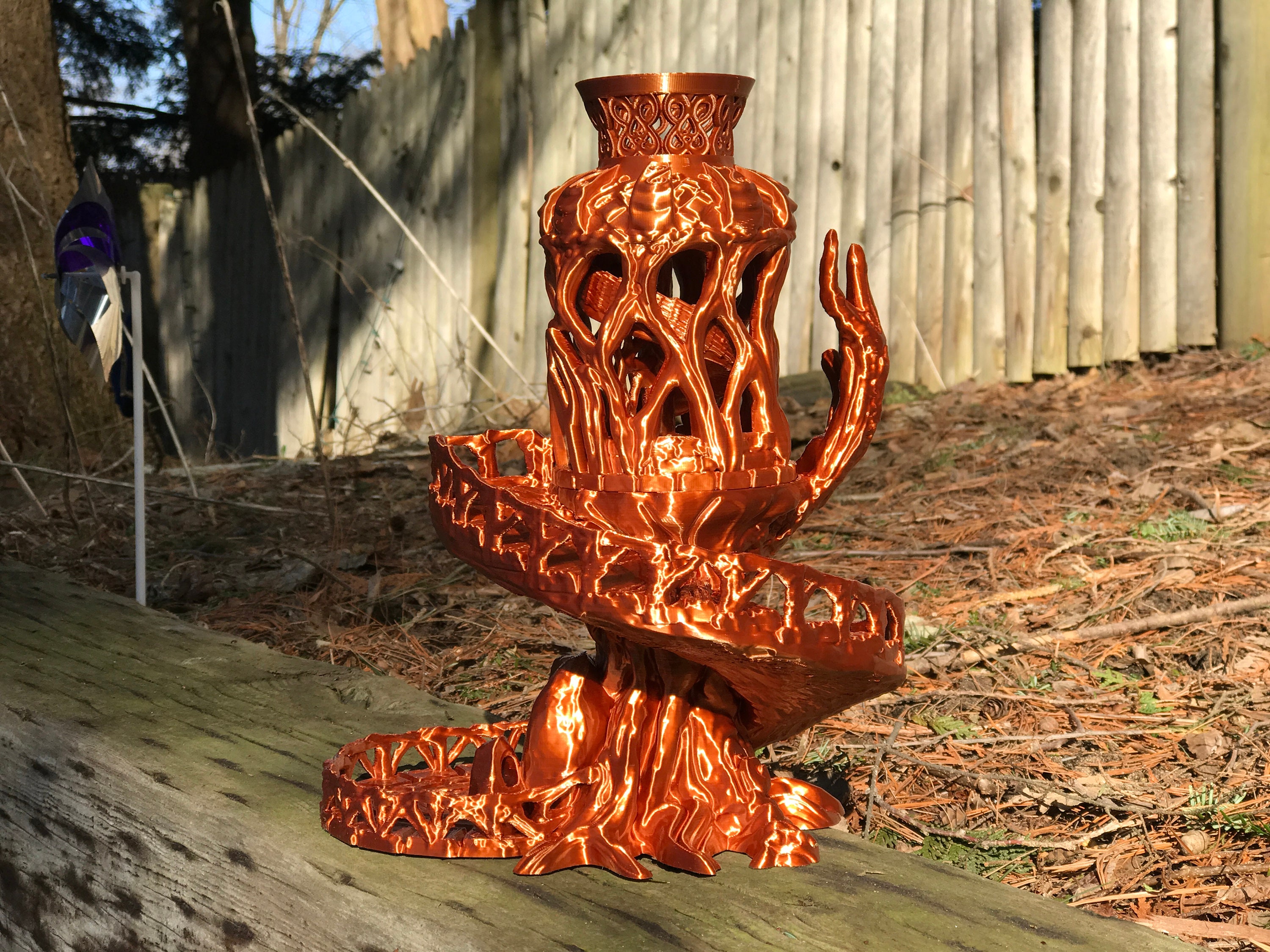 Celtic Dice Tower Celtic Themed Dice Tower for D&D - Etsy