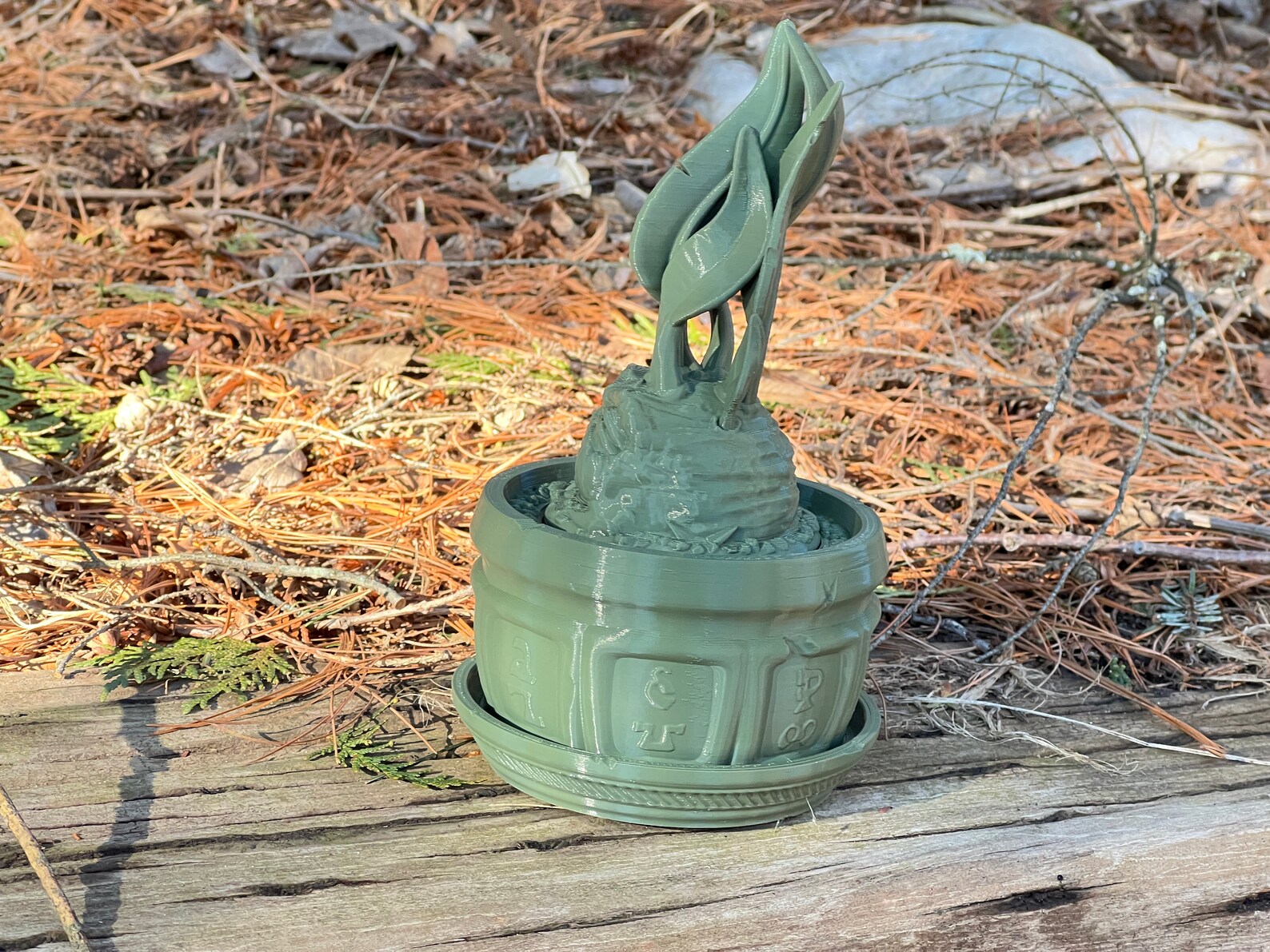 Mandrake Mythic Dice Box Wizarding Plant Themed Dice Box by | Etsy
