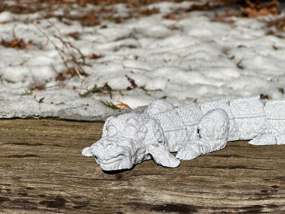 Falcor the Luck Dragon - Flexible, Articulated Toy Based on 80s ...