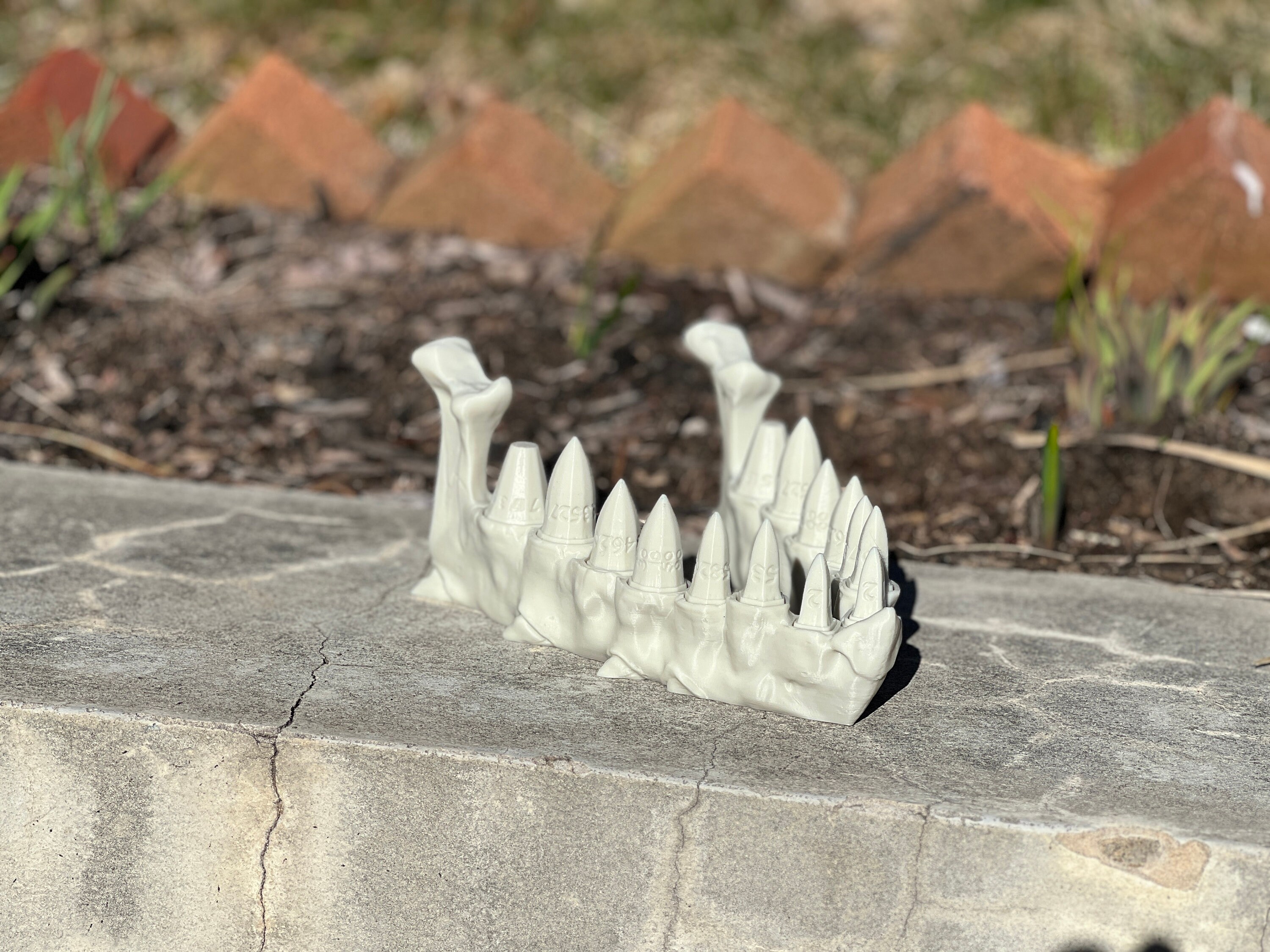 Dragon Teeth Dice Dragon Teeth Themed Dice and Jawbone - Etsy