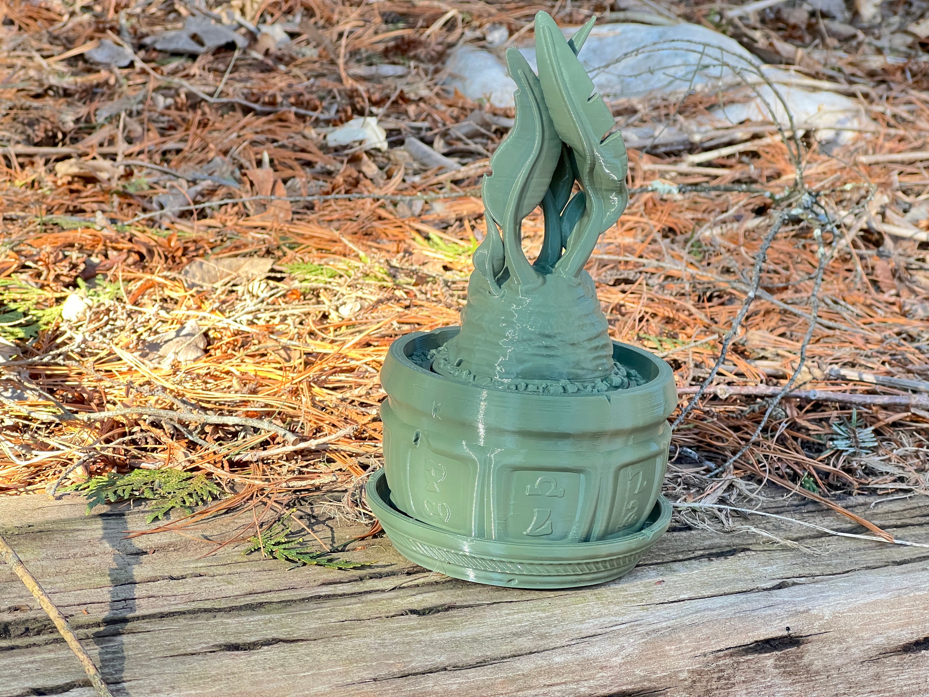 Mandrake Mythic Dice Box Wizarding Plant Themed Dice Box by | Etsy