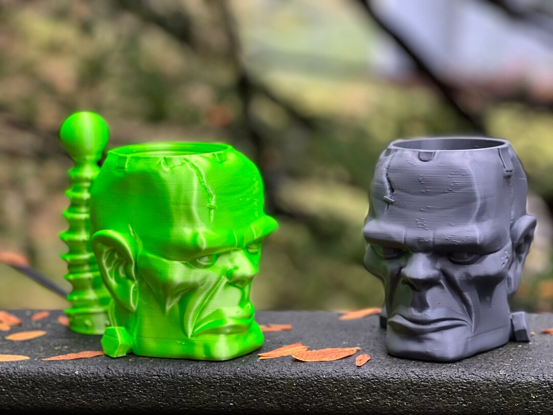 Frankenstein's Monster Mug Can Holder - Frankenstein Themed "beer Stein ...