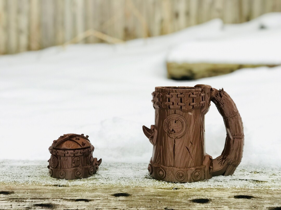 Half Orc Mythic Mug Can Holder - Half Orc Themed "beer Stein" Can ...