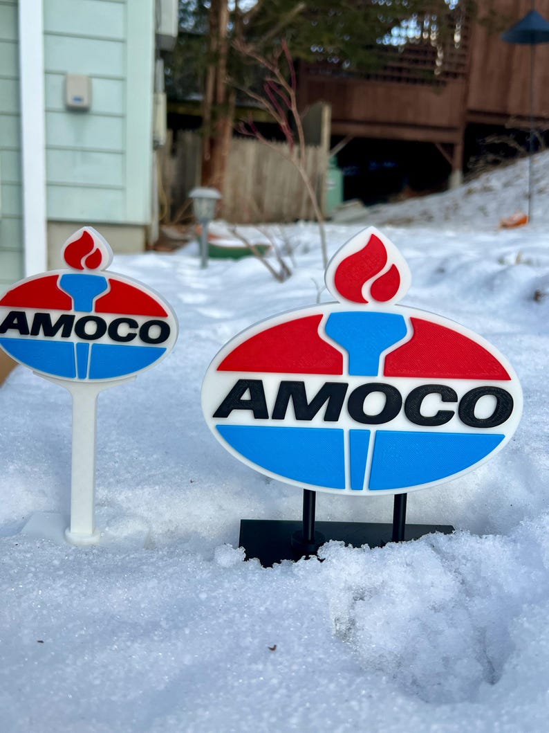Standard/amoco Oversized Signs - Mini Versions of the St Louis Gas ...