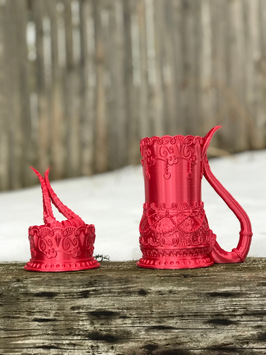 Demon-blooded Mythic Mug Can Holder - Demon-blooded Themed "beer Stein ...