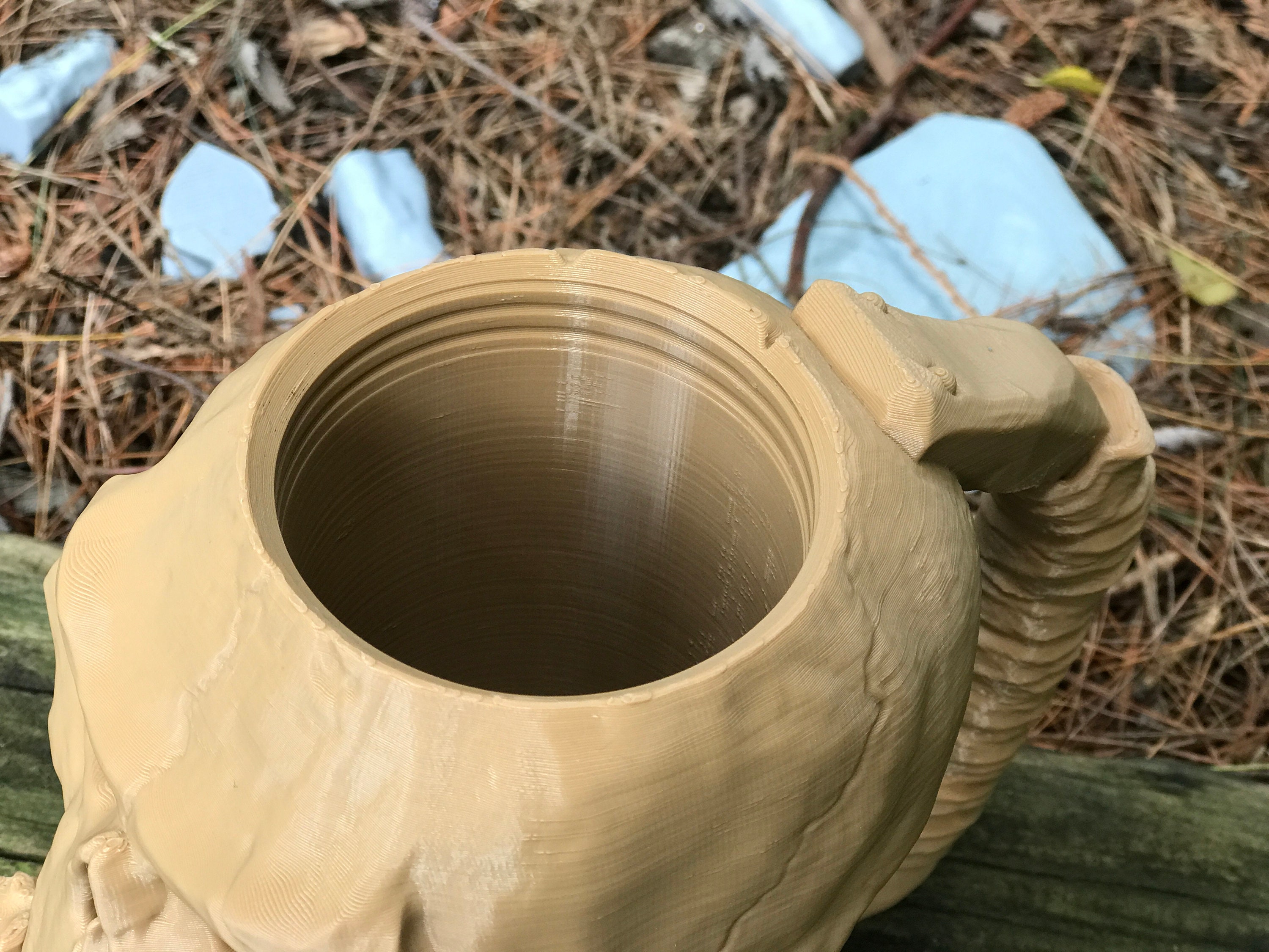 Orc Skull Mythic Mug Can Holder - Orc Skull Themed "beer Stein" Can ...