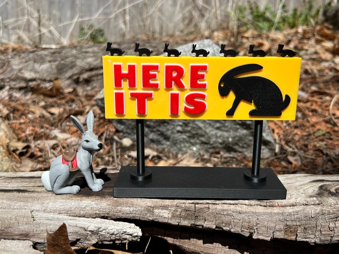 Mr Rabbit Statue - Miniature Version of the Jack Rabbit Trading Post ...