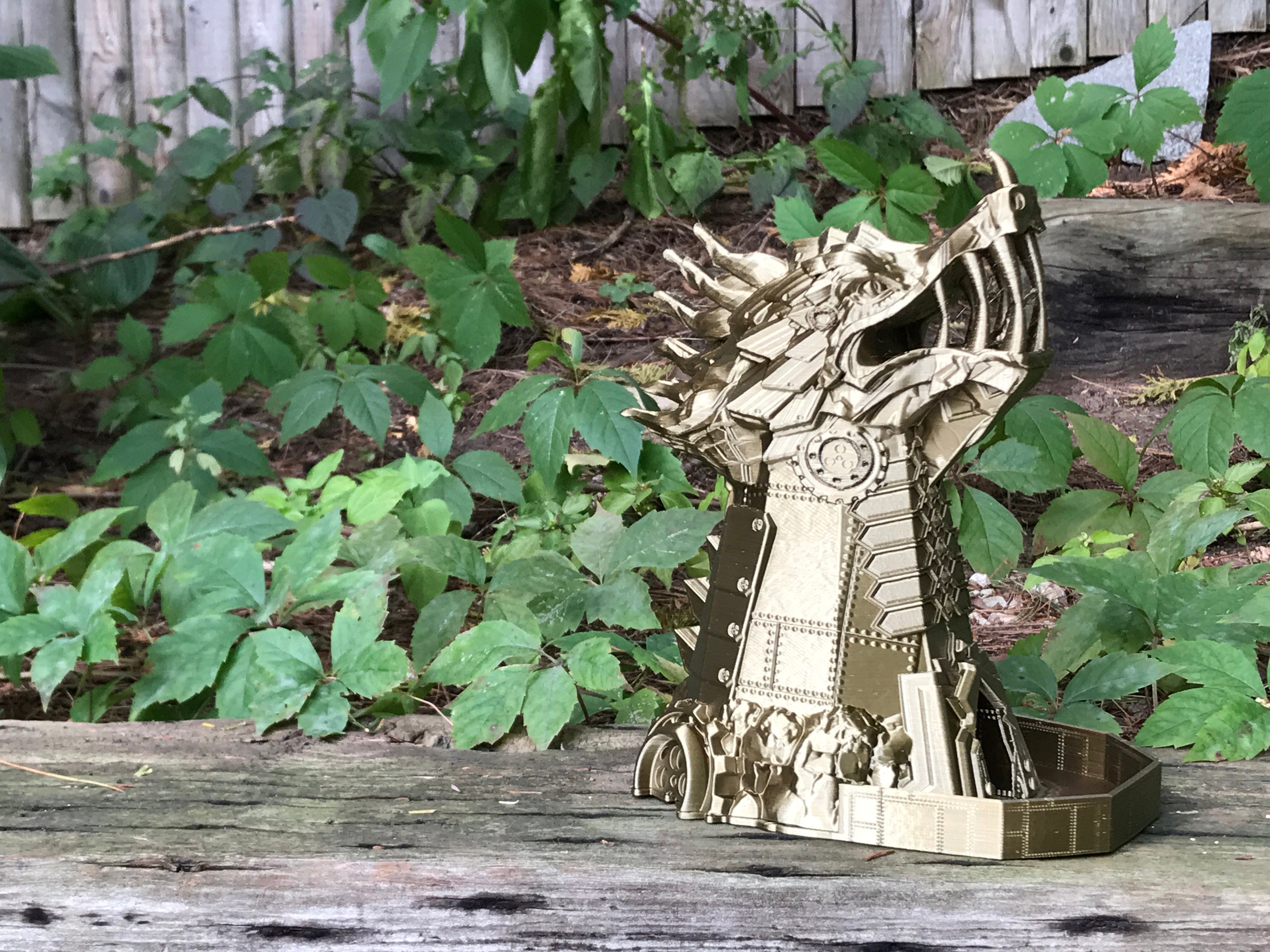 Clockwork Monster Dice Tower fates End Clockwork Monster - Etsy