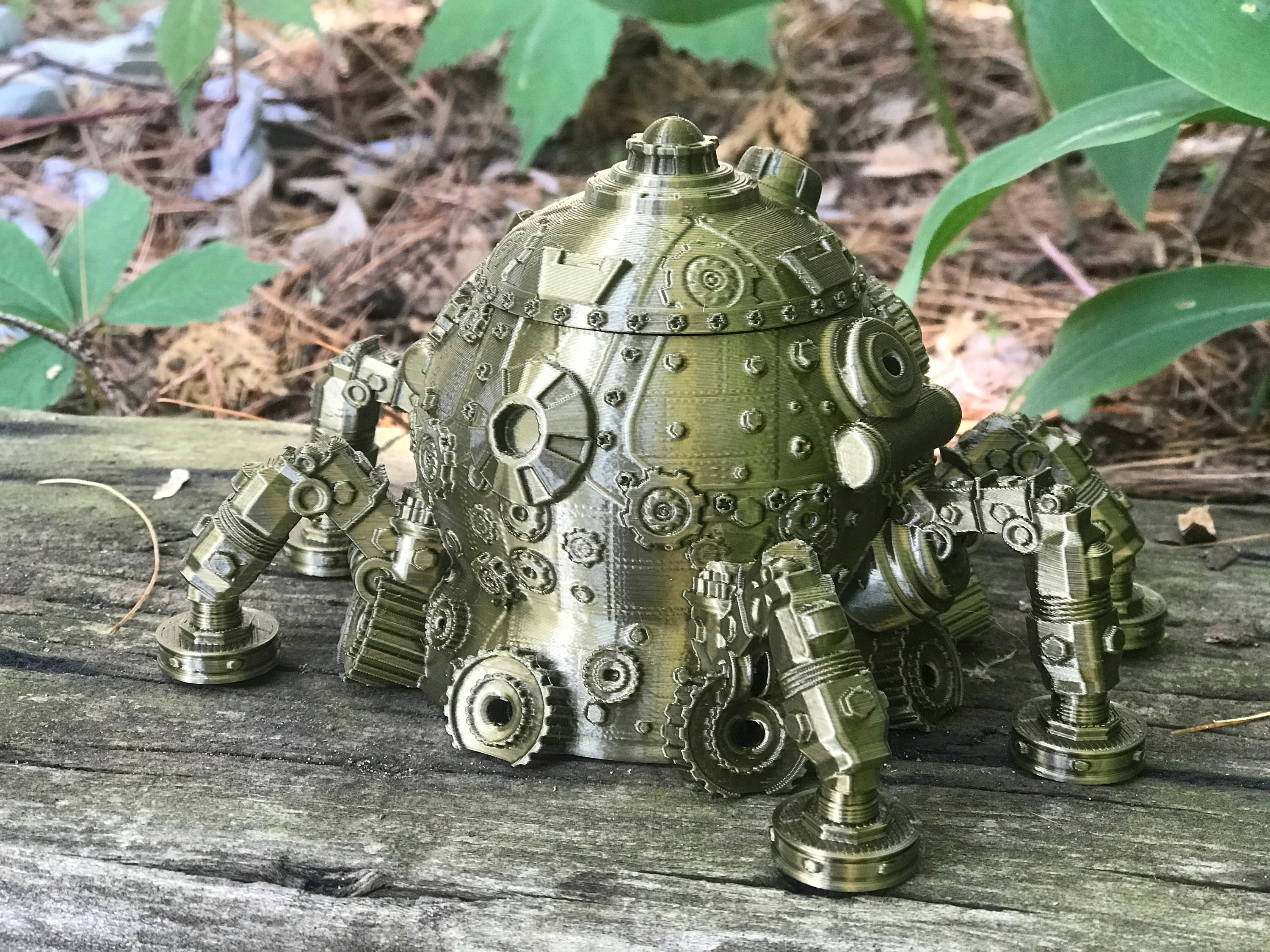 Octo Tank Dice Vault - Steampunk Octopus Themed Dice Storage Vault ...
