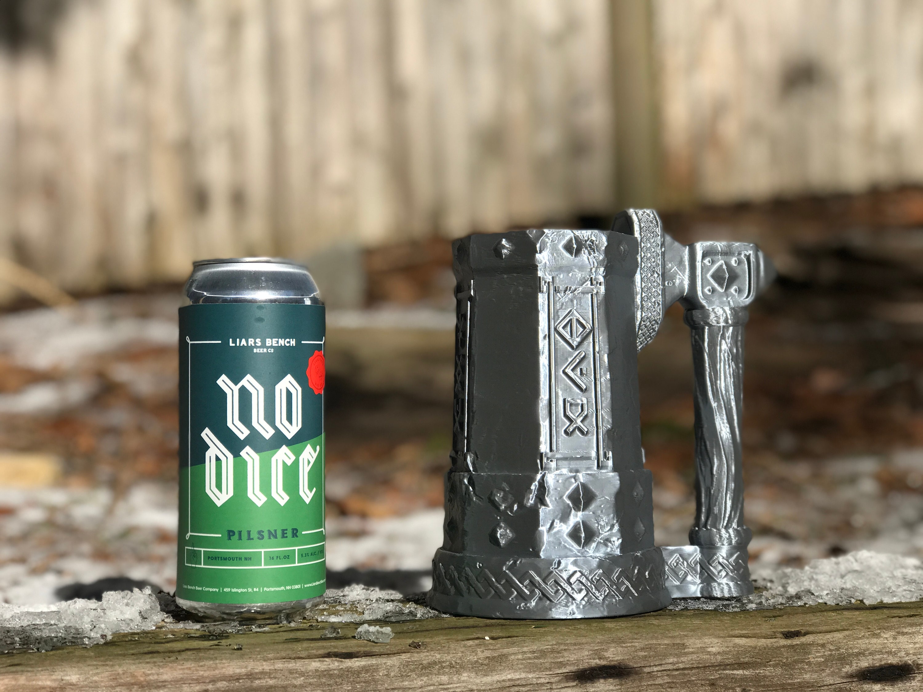 Dwarf Mythic Mug Can Holder - Dwarf Themed "beer Stein" Can Holder by ...