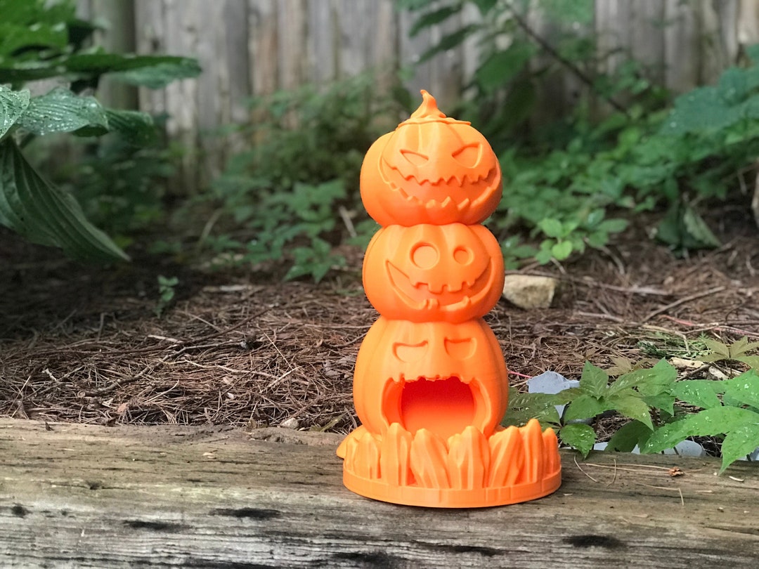 Helloween Dice Tower - Pumpkin Themed Dice Tower for Tabletop RPG ...