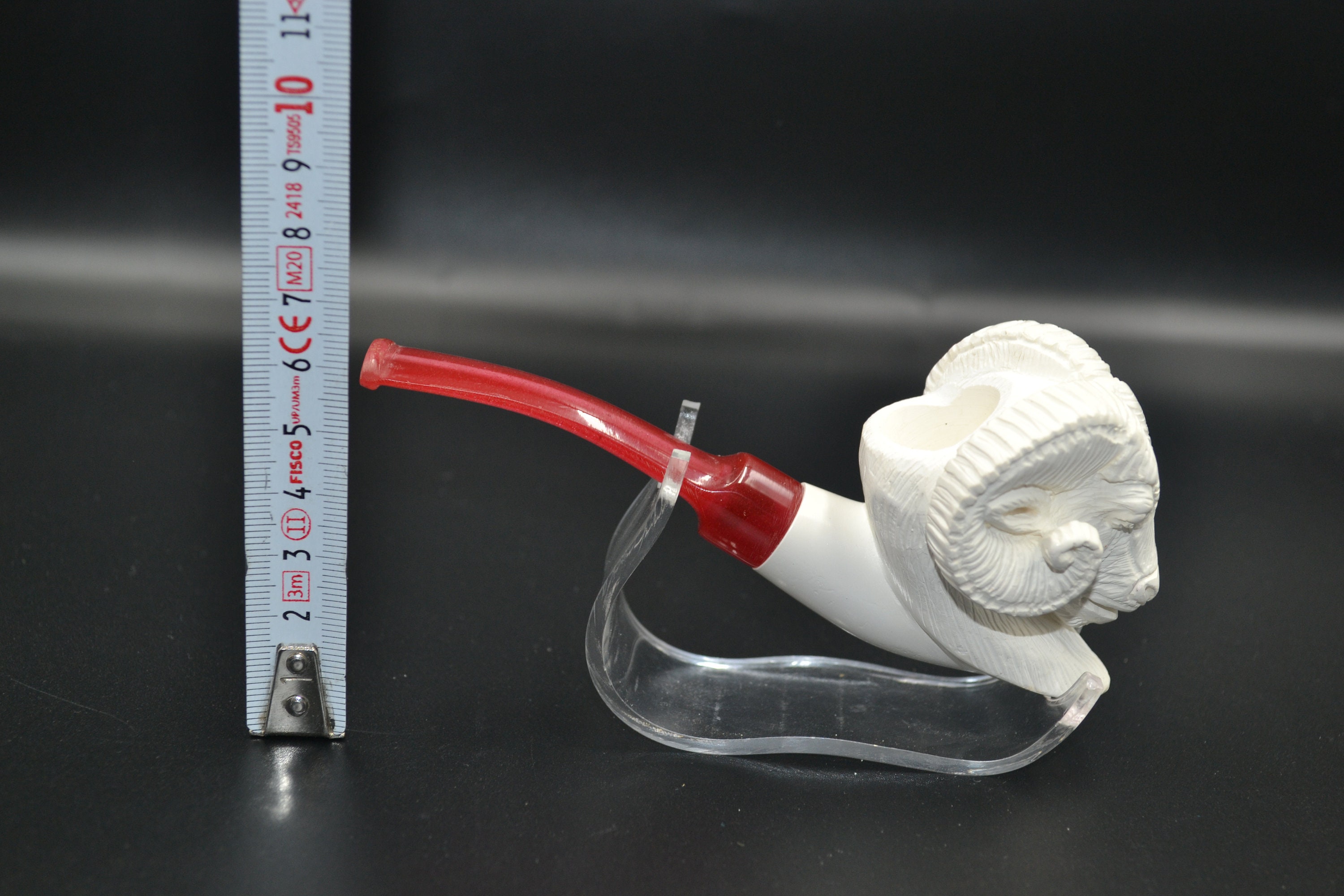 Goat Head Pipe, Meerschaum Pipe, Goat Figure Pipe, Block Meerschaum ...