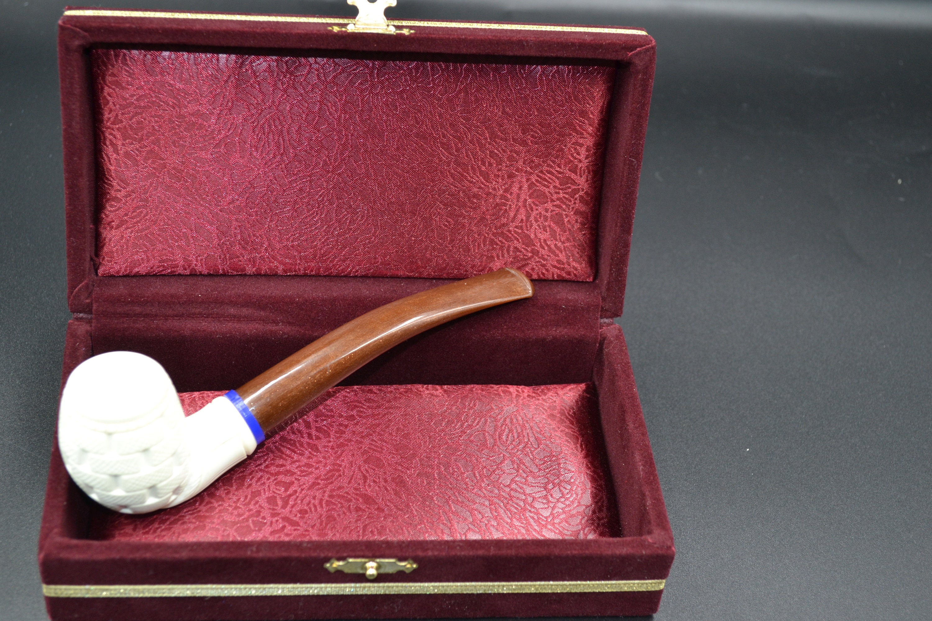 Special Carved Brick Pipe, Meerschaum Pipe, the Best Block Meerschaum ...